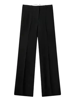 THE GARMENT Pressed-crease Tailored Trousers - Black