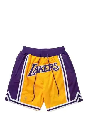 NBA Just Don Lakers Basketball Shorts - Purple