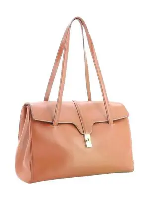 Celine Soft 16 Bag Smooth Calfskin Shoulder Bag - Brown