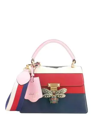 Gucci Gucci Queen Margaret Colorblock Leather Small Satchel Multicolour
