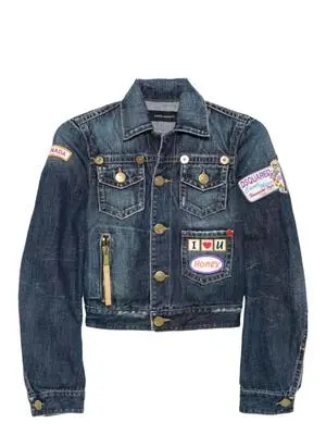 DSQUARED2 DSQUARED2 Denim Jacket With Patch Details