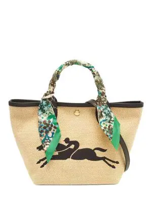 Longchamp Le Panier Pliage Basket Tote Bag - Neutrals