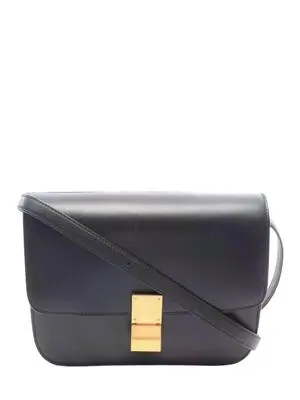 Celine Celine 2000s Classic Box Shoulder Bag Black