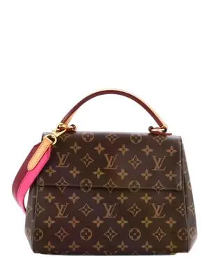 LOUIS VUITTON Monogram Canvas Cluny Bb Satchel - Brown