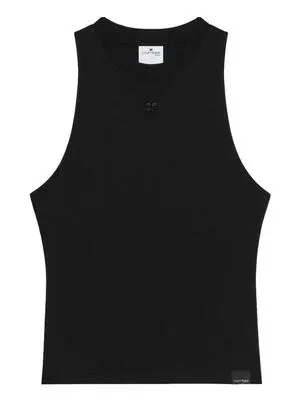 COURREGES Courrèges Fitted AC Logo Tank Top