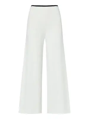 LIU JO Liu Jo Contrast-Trim Palazzo Pants
