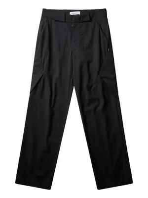 KIKO KOSTADINOV Patchwork Detail Trousers - Black