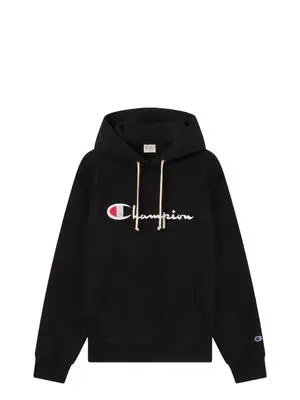 Champion Champion Embroidered Logo Fleece Hoodie Black