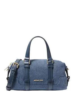 Michael Kors Extra-small Washed Denim Slouchy Crossbody Bag - Blue