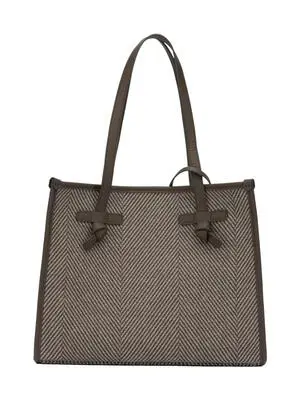 GIANNI CHIARINI Gianni Chiarini Tote Bag With Dual Top Handles Brown