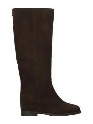 VIA ROMA 15 Round Toe Tall Boots - Black