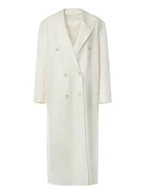 THE FRANKIE SHOP The Frankie Shop Double-Breasted Long Coat