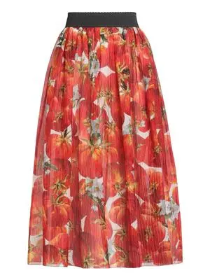 DOLCE & GABBANA Dolce & Gabbana Printed Midi Skirt