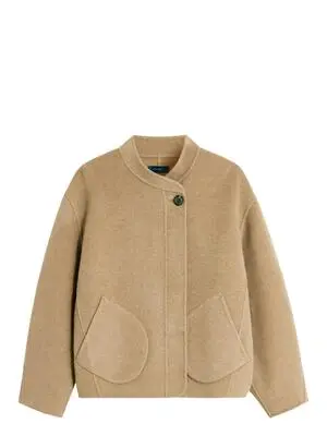 Soeur Short Coat - Beige