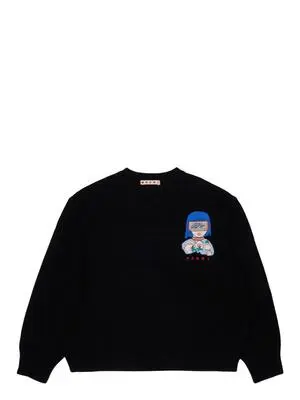 MARNI MARNI Graphic Print Crewneck Sweater