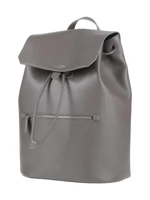 Burberry Leather Backpack - Grey