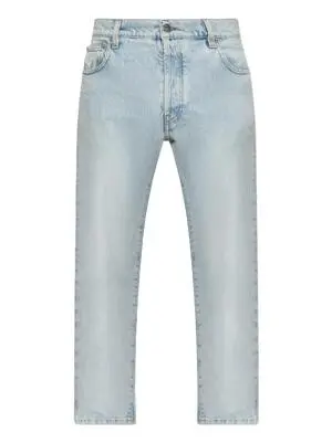 GALLERY DEPT. Logo Patch Straight-leg Jeans - Blue
