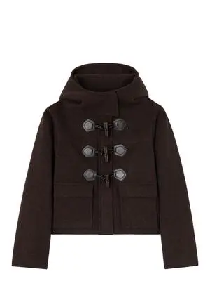 GANNI Duffle Coat - Brown