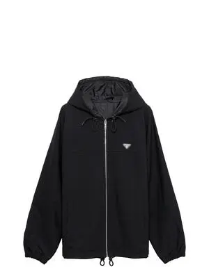 PRADA Technical Fleece Hoodie Jacket