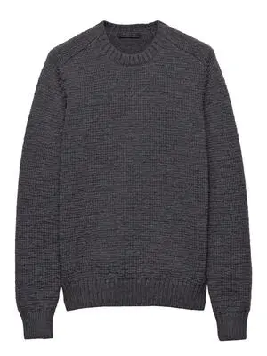 Prada Wool Crew-neck Sweater - Grey