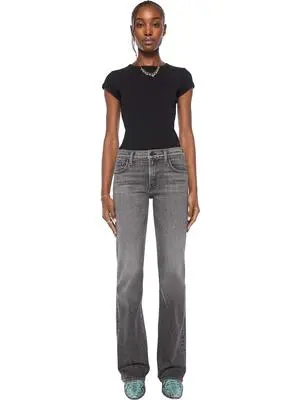 MOTHER The Jinx Sneak Bootcut Jeans - Grey