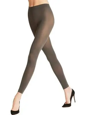 Falke Pure Matt 50 Den Leggings - Grey