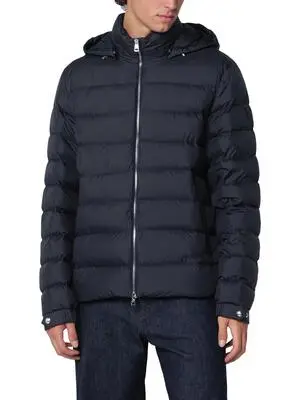 Moncler Arneb Short Down Jacket - Blue