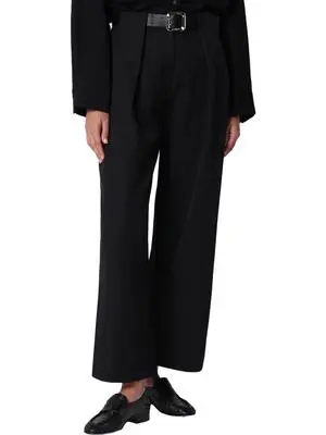 Source Unknown Matteo Trousers With Belt - Black