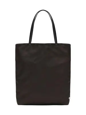 VALESQUE Thea Bag In Satin Nylon - Brown