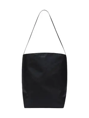 VALESQUE Navy Nylon Bucket Tote Bag - Blue