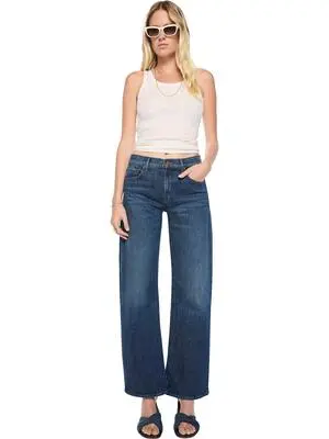 MOTHER The Lasso Sneak Jeans - Blue