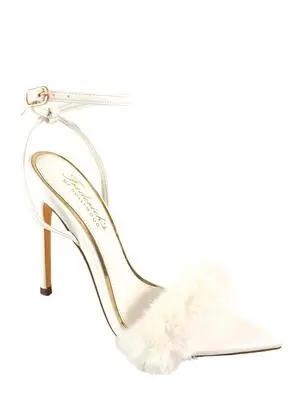 Frederick's Of Hollywood Aileen Pointed Toe Heel - White