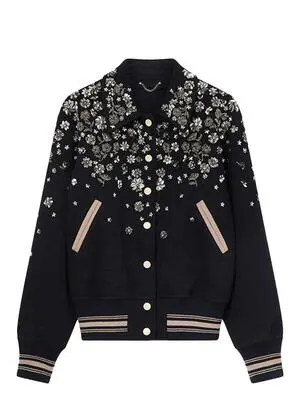 GOLDEN GOOSE Golden Goose Embellished Wool Bomber Jacket