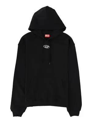 DIESEL® S-norm Hood Iod Hoodie - Black