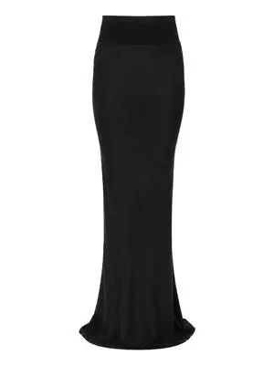 RICK OWENS Rick Owens Slim Long Skirt
