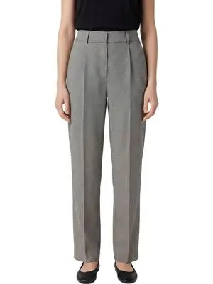BLAZÉ MILANO Tailored Houndstooth Trousers - Black