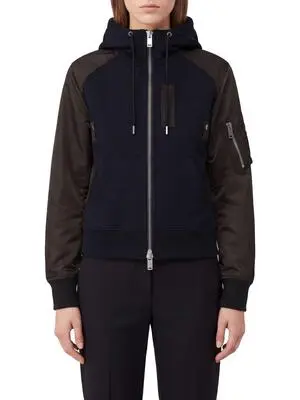 Sacai Hoodie - Navy