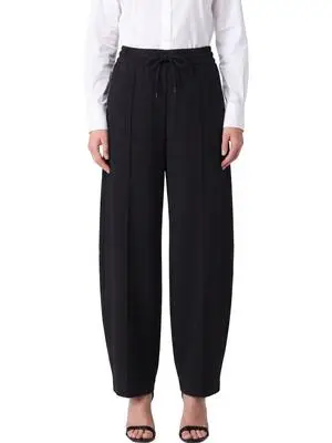 Max Mara Olmo Wide-leg Technical Fabric Jogging Trousers - Black