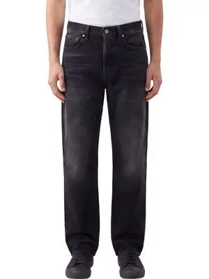HAIKURE Haikure Achilles Wide-Leg Jeans In Vintage Black Denim