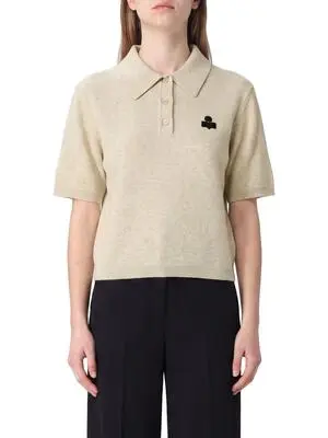 Isabel Marant Étoile Knit Polo Shirt - Grey