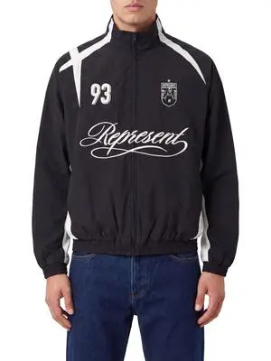 REPRESENT Track Jacket - Black