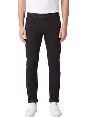 DONDUP George Mid-rise Slim Fit Stretch Denim Jeans - Black