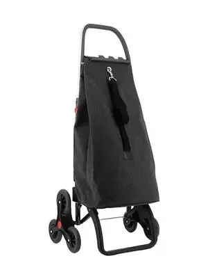 ROLSER Ecosak 6 Wheel Stair Climber Shopping Trolley - Carbon