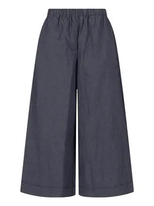 DANIELA GREGIS DANIELA GREGIS Wide-Leg Cotton Trousers