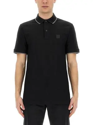 BOSS Boss Regular Fit Polo Shirt - Size L Black