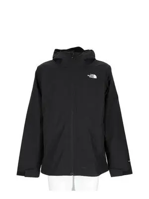 The North Face Hooded Zip-up Sports Jacket - Black