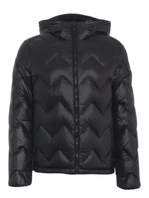 PEUTEREY PEUTEREY Polyamide Coat With Chevron Quilting