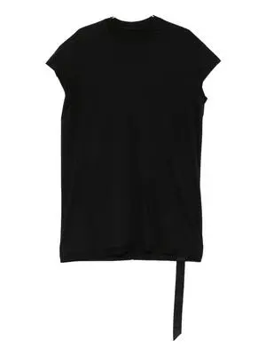 RICK OWENS Rick Owens Drkshdw Ribbed-Collar Sleeveless T-Shirt In 100% Cotton