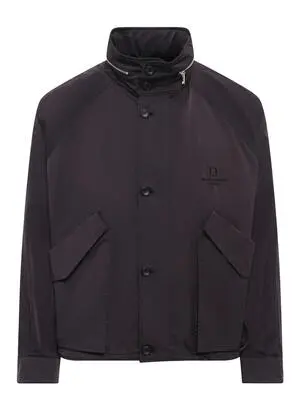 WOOYOUNGMI Hooded Double-pocket Jacket - Black