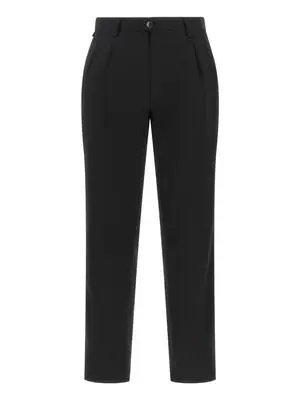 Incotex Straight-leg Tailored Trousers - Black
